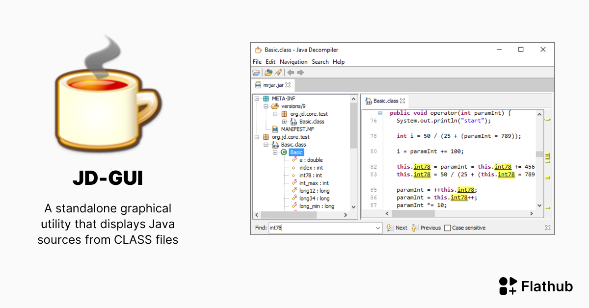 Menginstal JD-GUI di Linux | Flathub