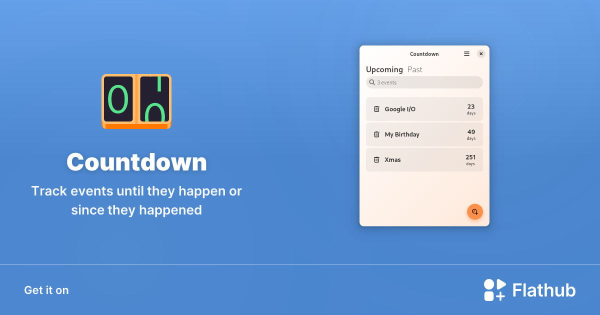 Install Countdown on Linux | Flathub