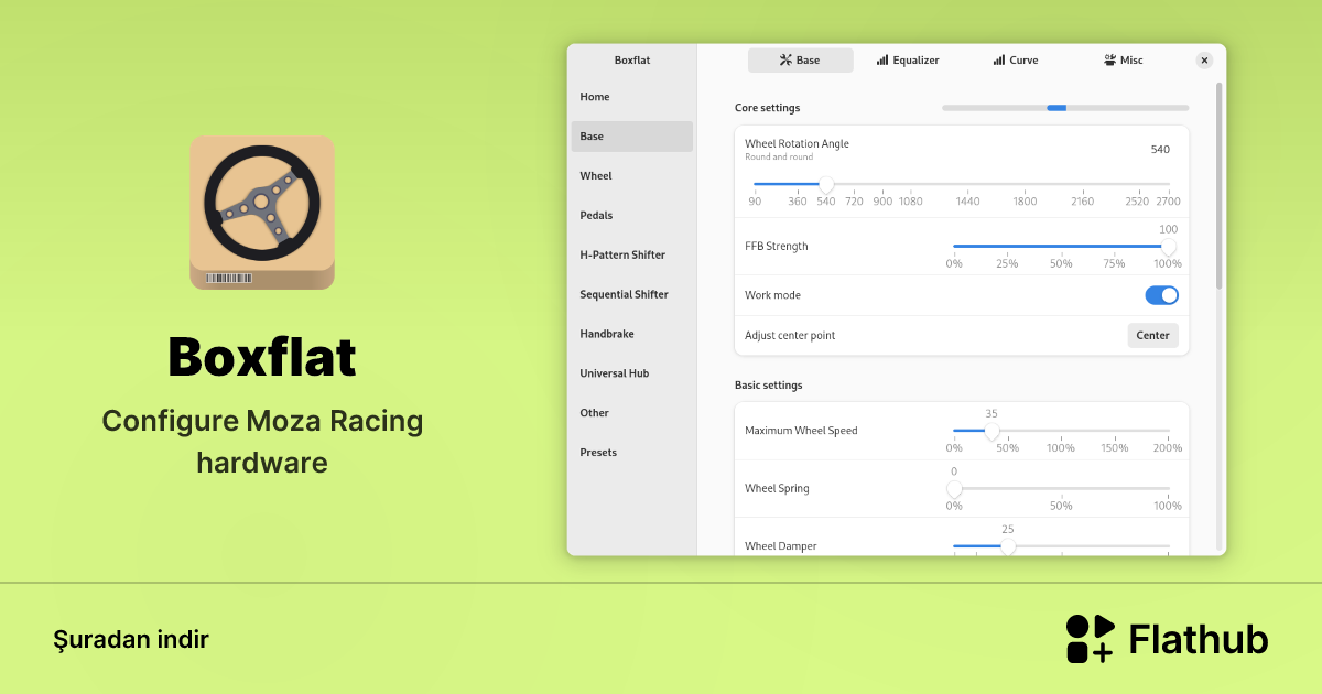 Boxflat uygulamasını Linux'ta kur | Flathub