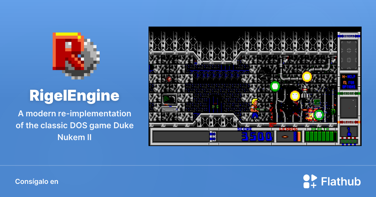 Instalar RigelEngine en Linux | Flathub