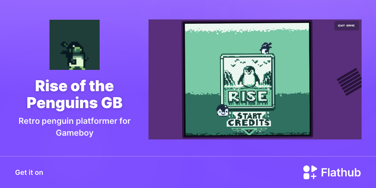 Install Rise of the Penguins GB on Linux | Flathub