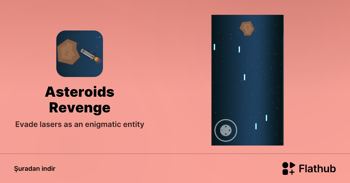 Asteroids Revenge uygulamasını Linux'ta kur | Flathub