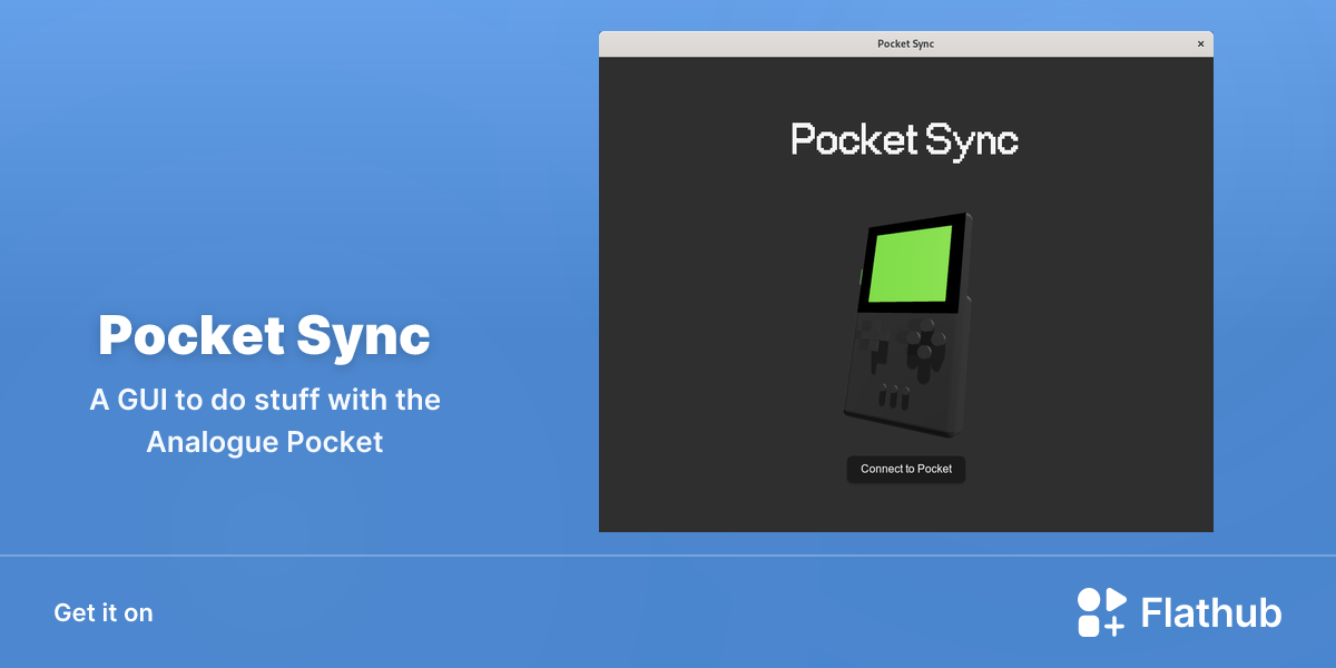 Install Pocket Sync on Linux | Flathub