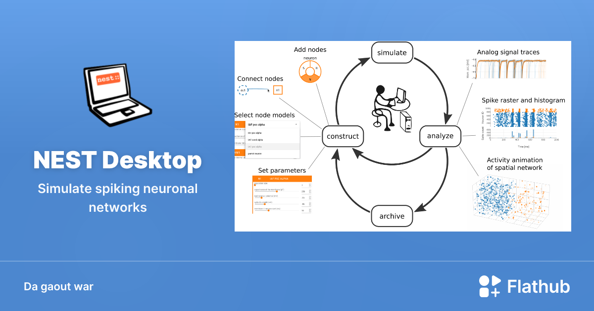 Install NEST Desktop on Linux | Flathub