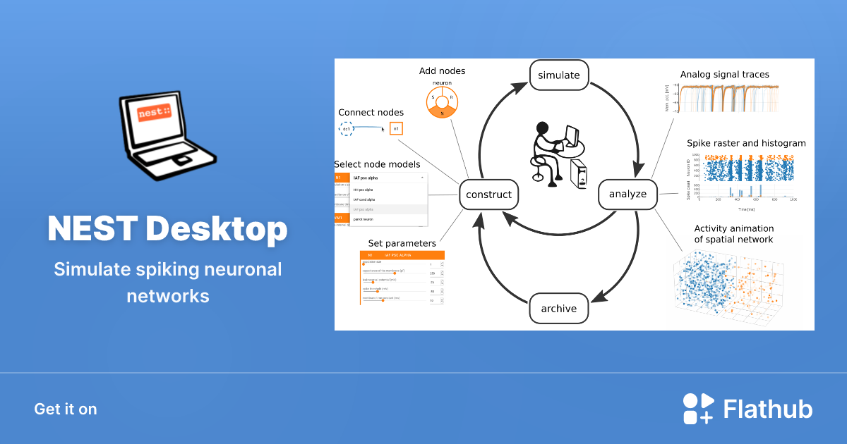 Install NEST Desktop on Linux | Flathub