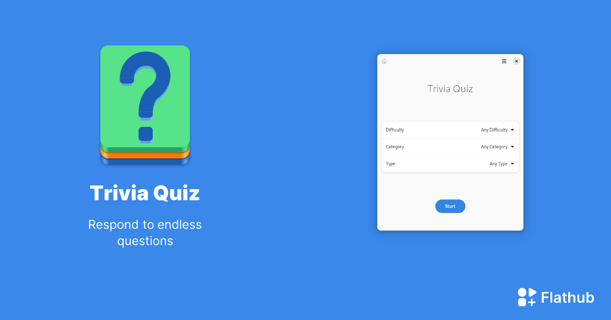 Install Trivia Quiz on Linux | Flathub