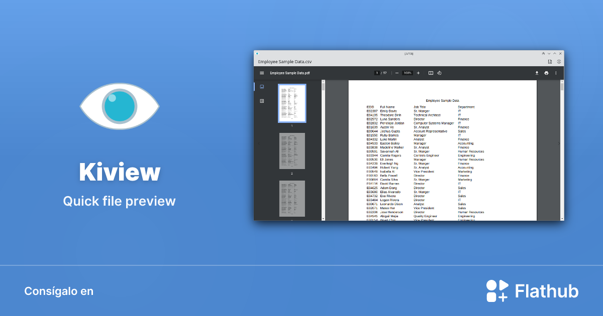 Instalar Kiview en Linux | Flathub