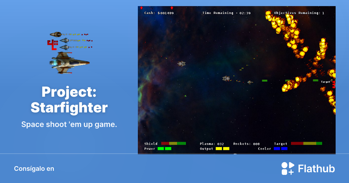 Instalar Project: Starfighter en Linux | Flathub