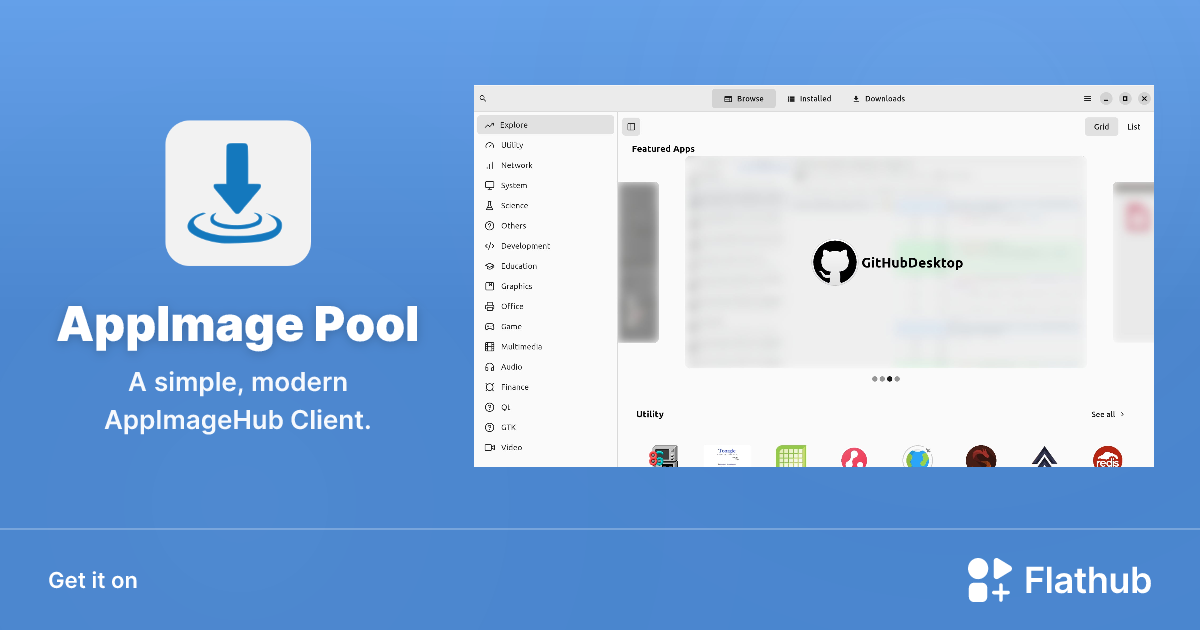 نزّل AppImage Pool على لينكس | فلاتهب
