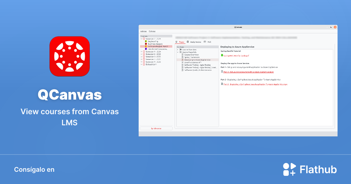 Instalar QCanvas en Linux | Flathub