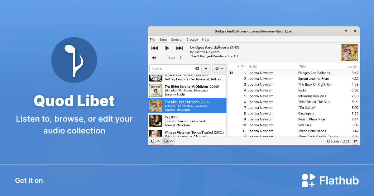 Install Quod Libet on Linux | Flathub