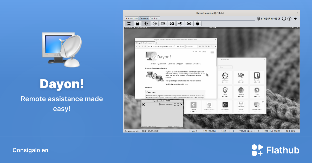 Instalar Dayon! en Linux | Flathub
