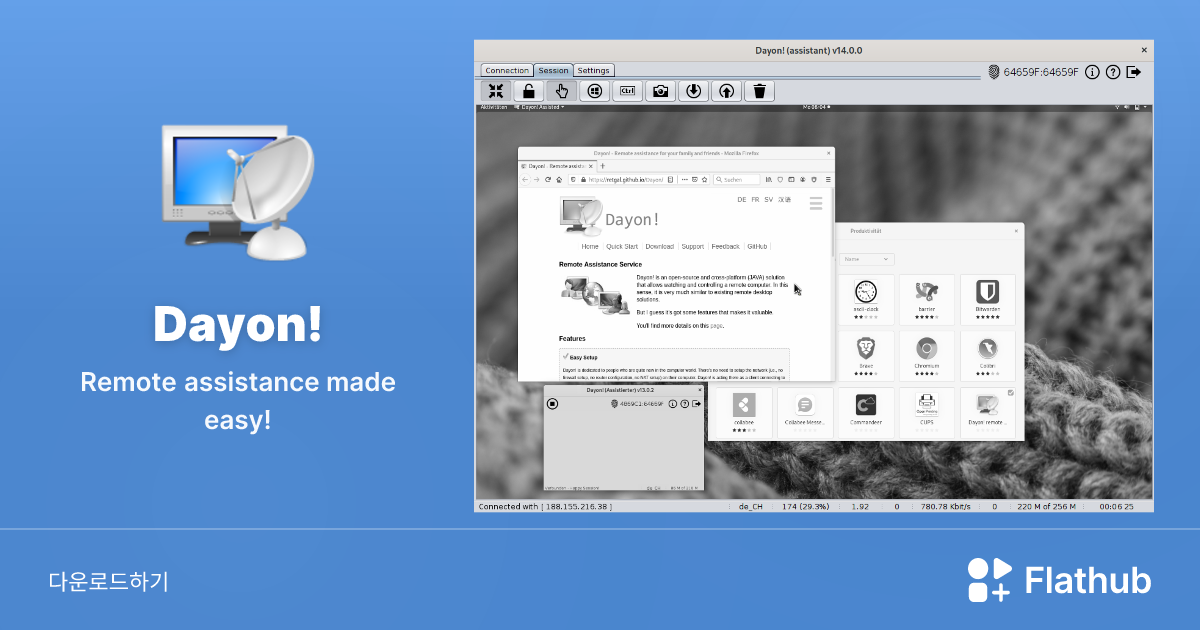 Install Dayon! on Linux | Flathub