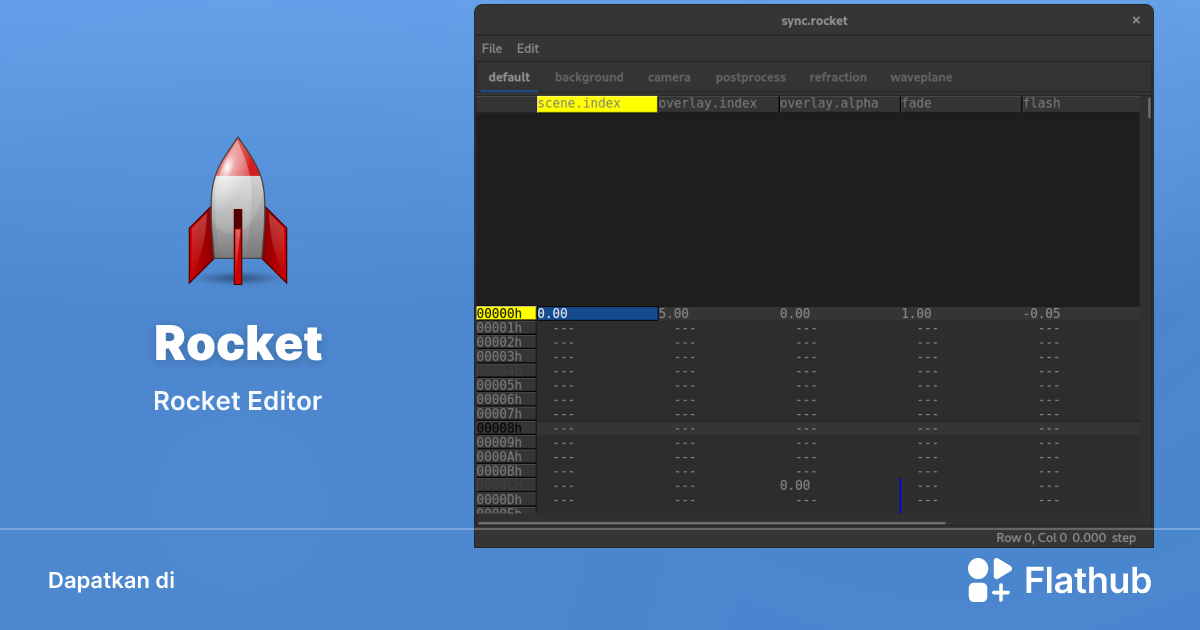 Menginstal Rocket di Linux | Flathub