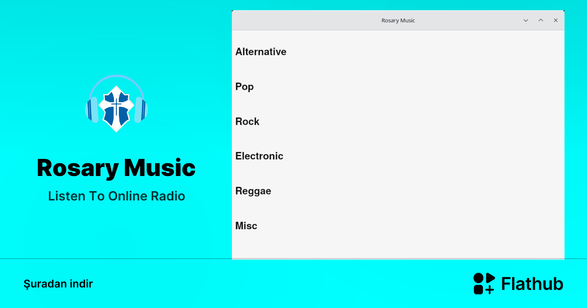 Rosary Music uygulamasını Linux'ta kur | Flathub