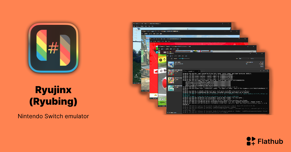 Instalar Ryujinx (Ryubing) en Linux | Flathub