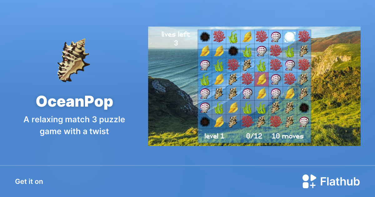 Install OceanPop on Linux | Flathub