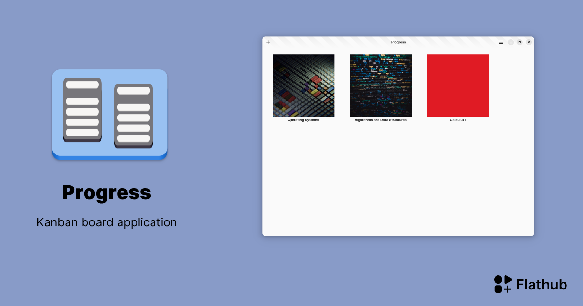 Progress uygulamasını Linux'ta kur | Flathub