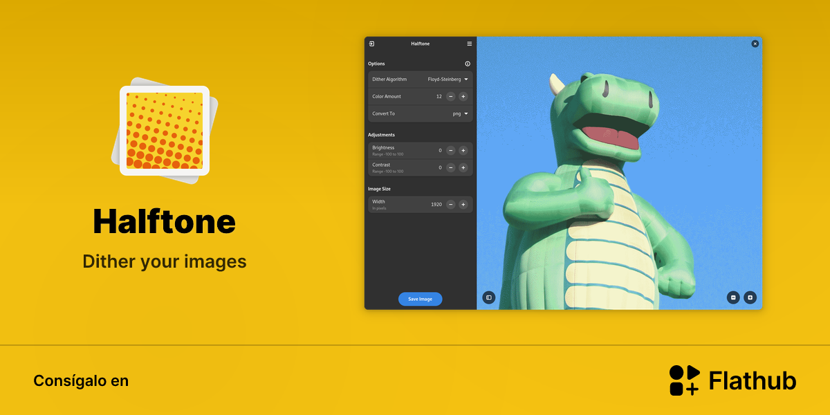 Instalar Halftone en Linux | Flathub