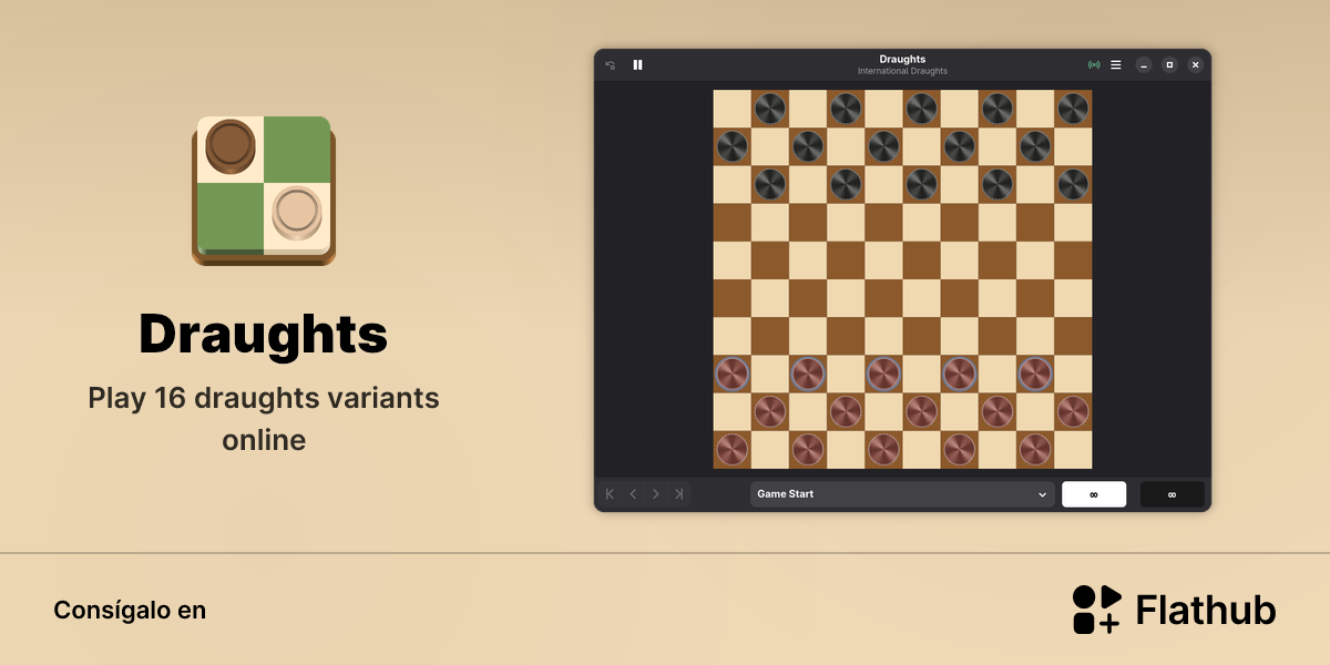 Instalar Draughts en Linux | Flathub