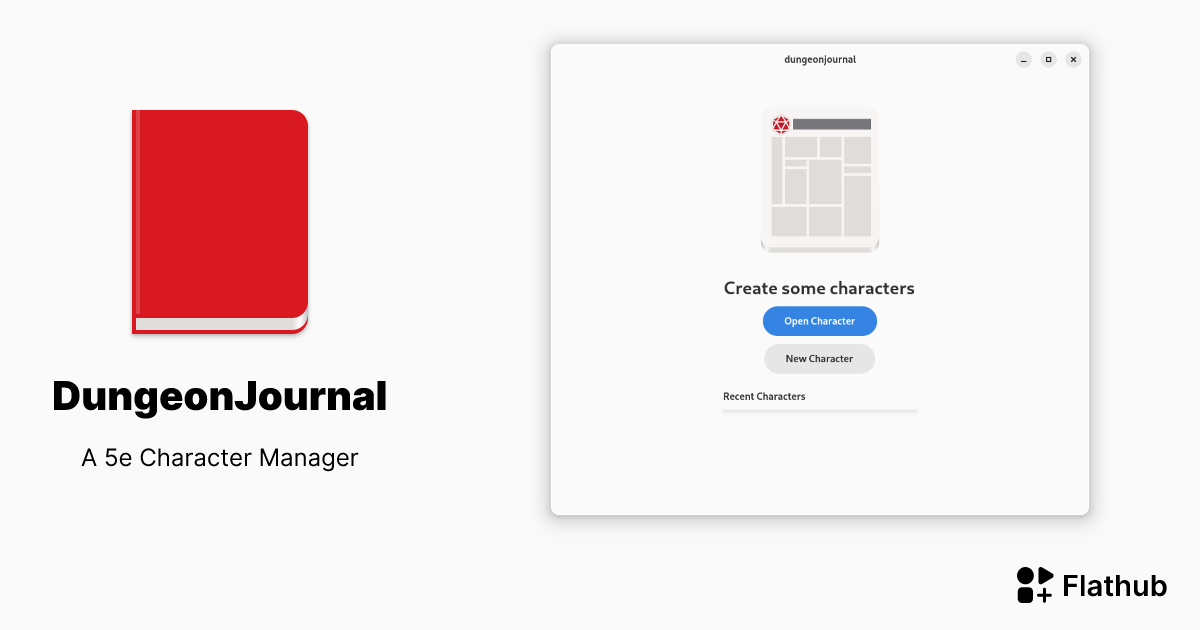 Install DungeonJournal on Linux | Flathub