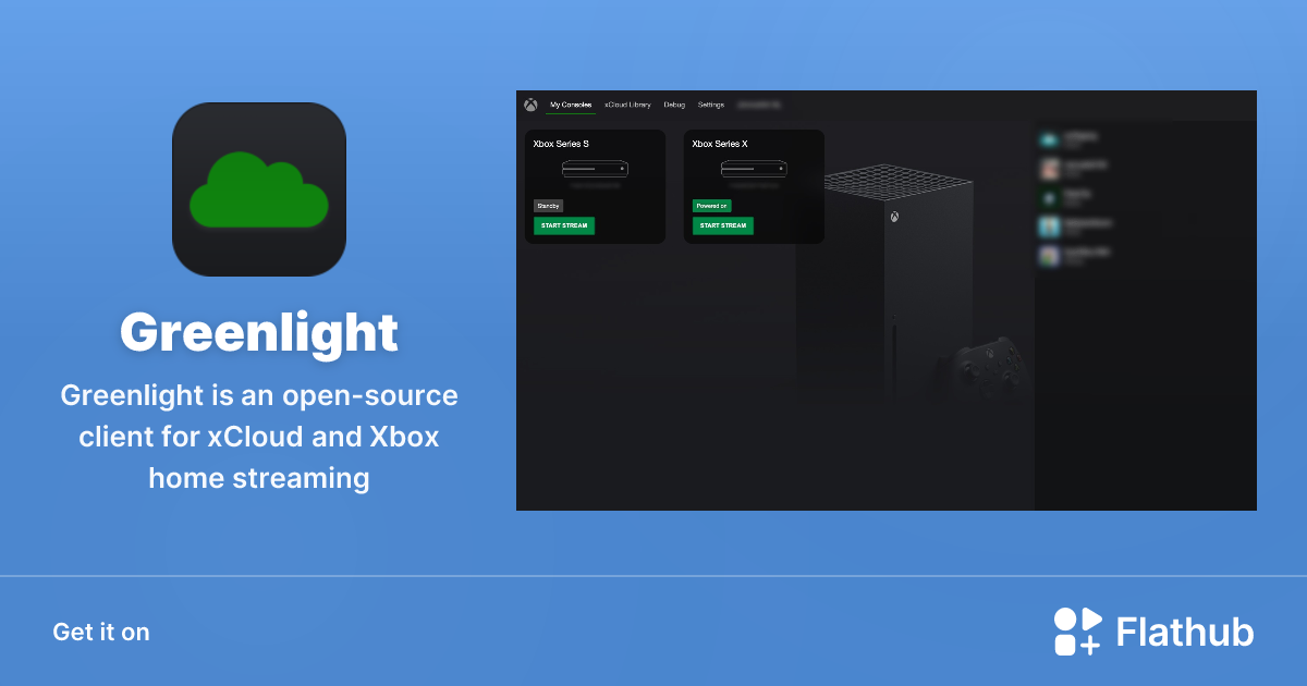 Install Greenlight on Linux | Flathub