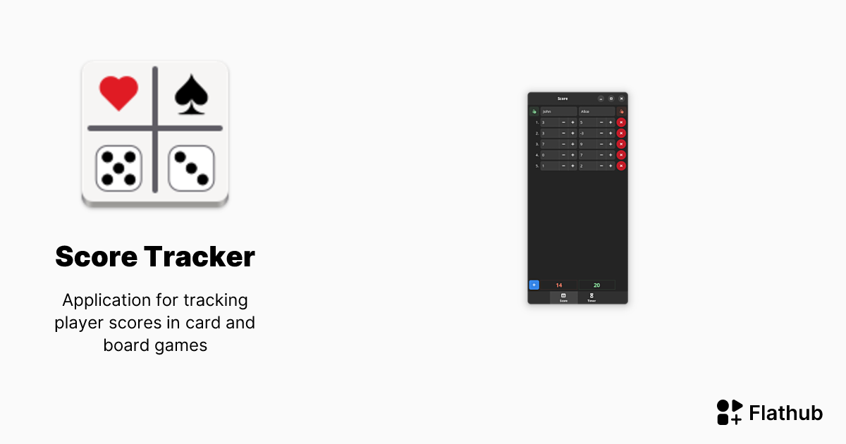 Install Score Tracker on Linux | Flathub