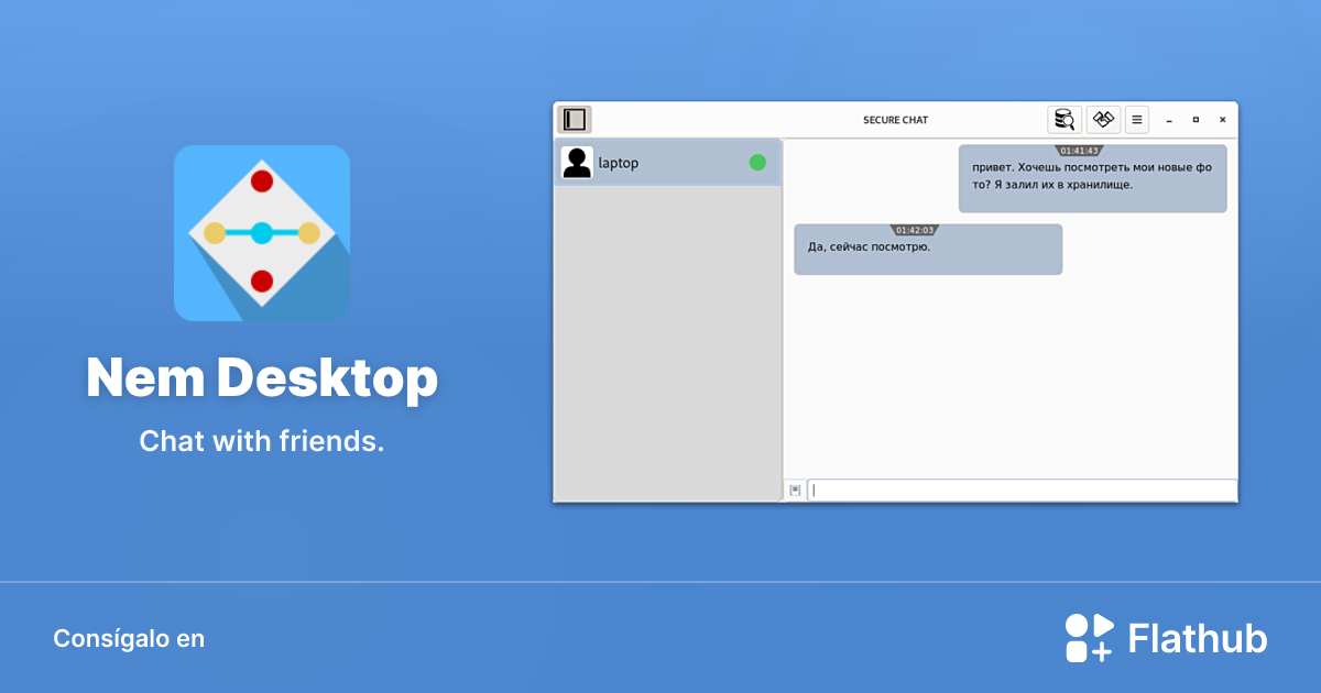 Instalar Nem Desktop en Linux | Flathub