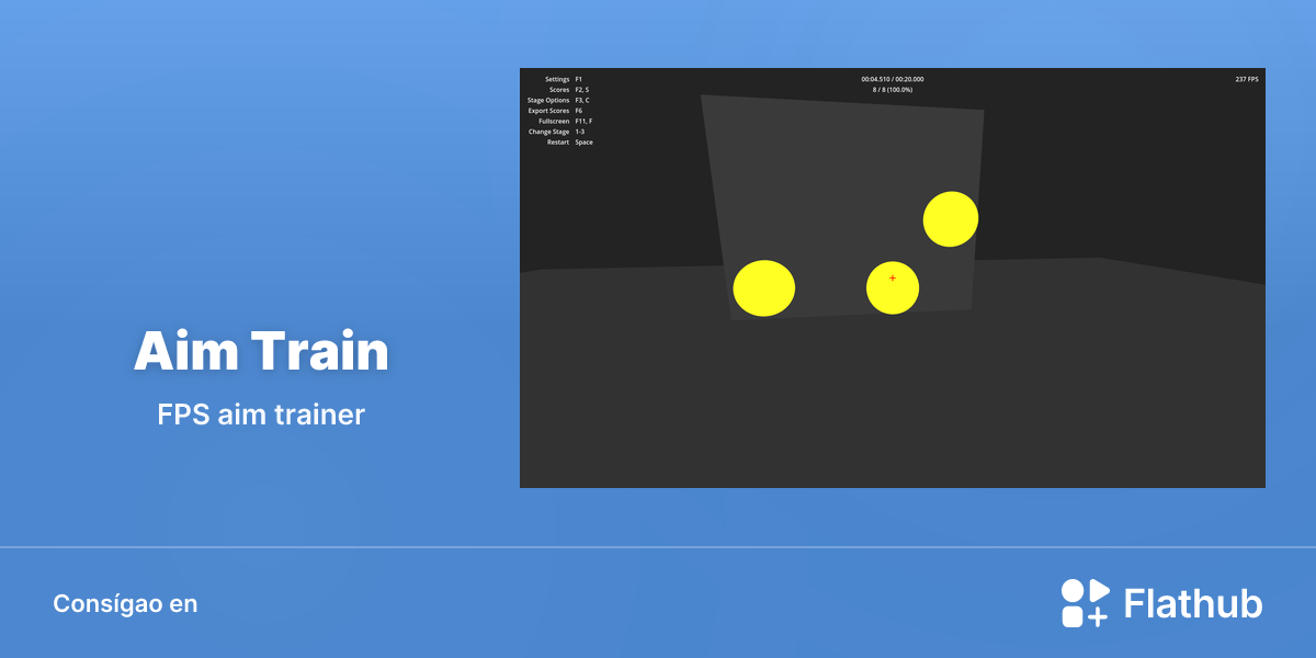 Instalar Aim Train en Linux | Flathub