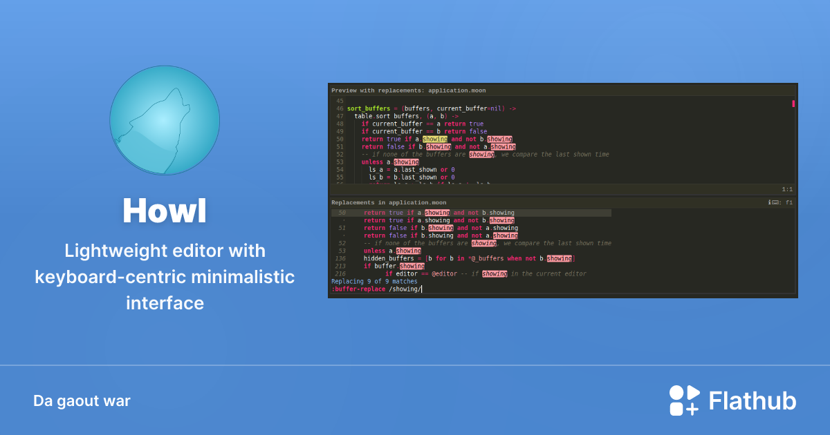 Install Howl on Linux | Flathub