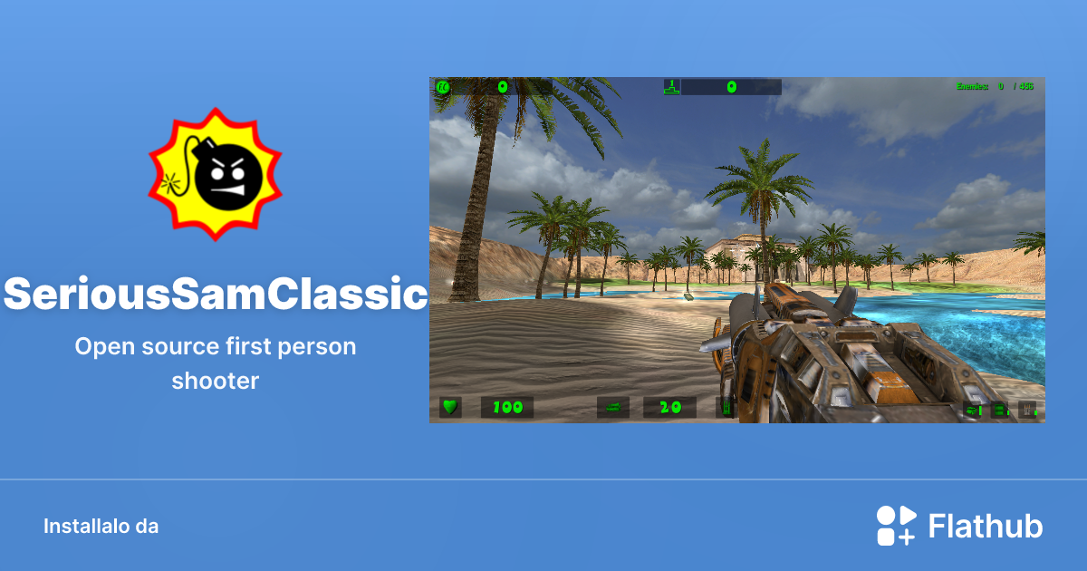 Installa SeriousSamClassic su Linux | Flathub