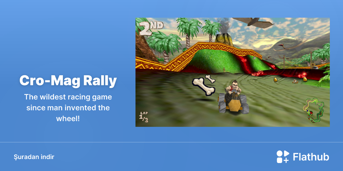 Cro-Mag Rally uygulamasını Linux'ta kur | Flathub