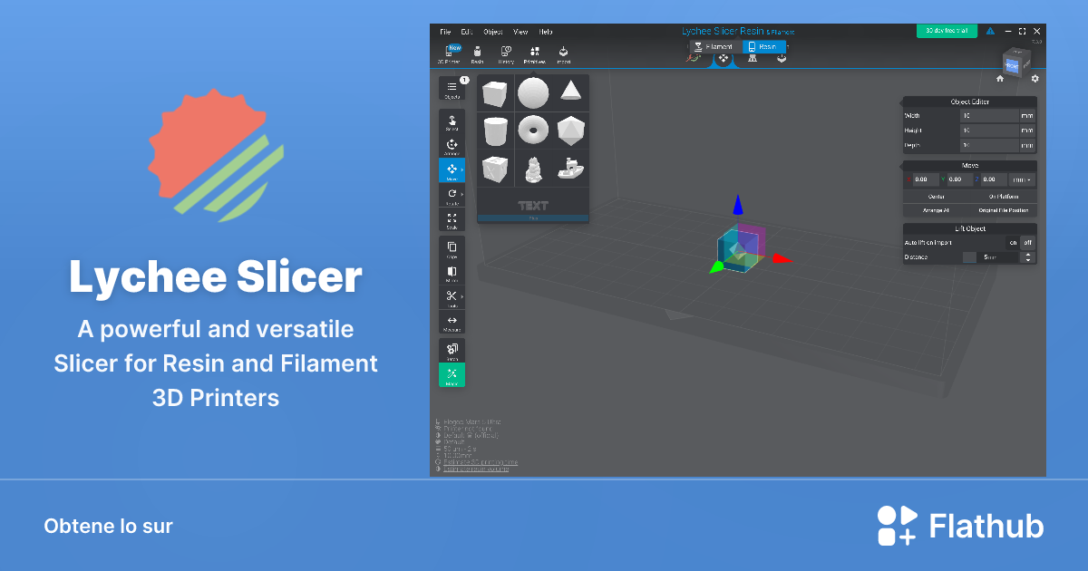 Installar Lychee Slicer sur Linux | Flathub