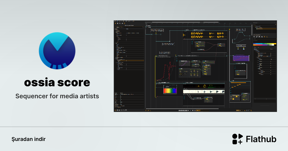 ossia score uygulamasını Linux'ta kur | Flathub