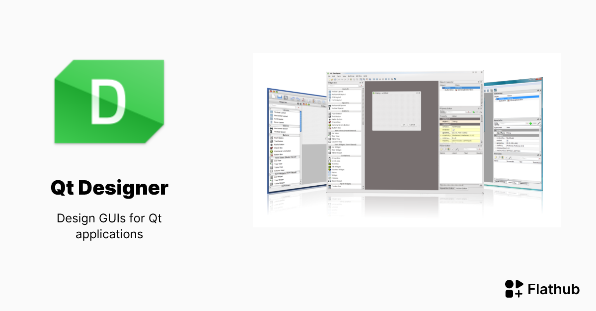 Instalar Qt Designer no Linux | Flathub