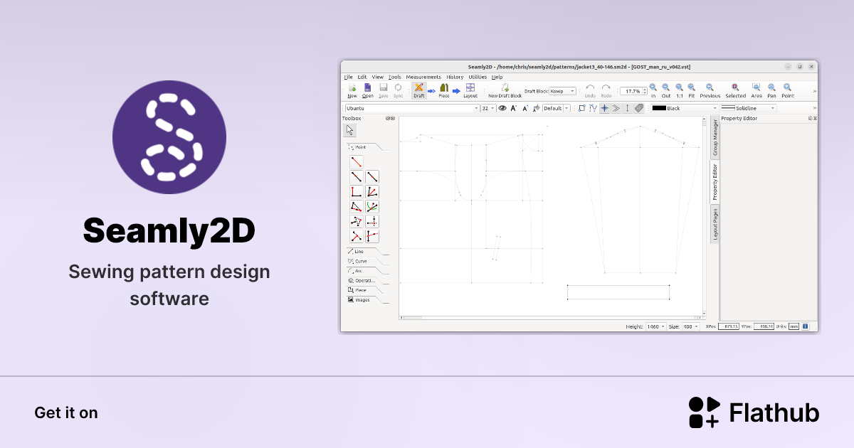 نصب Seamly2D روی گنو/لینوکس | فلت‌هاب