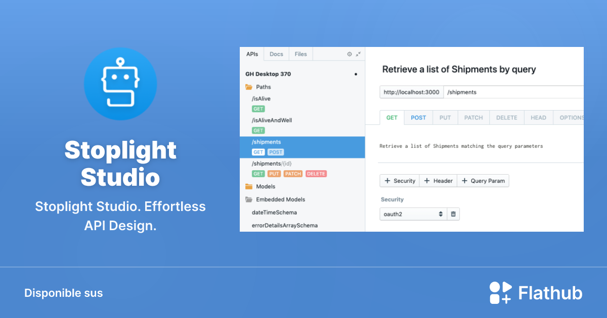 Install Stoplight Studio on Linux | Flathub