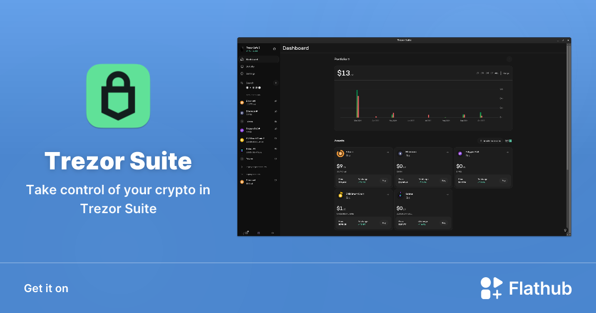 Install Trezor Suite on Linux | Flathub