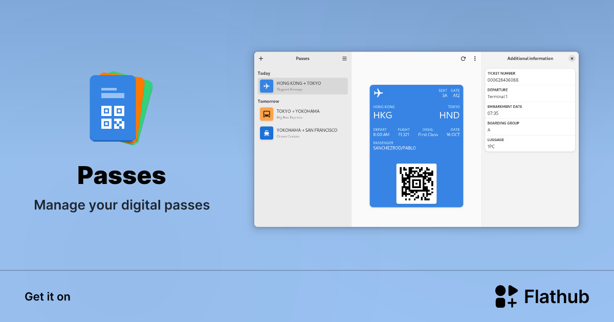 Install Passes on Linux | Flathub
