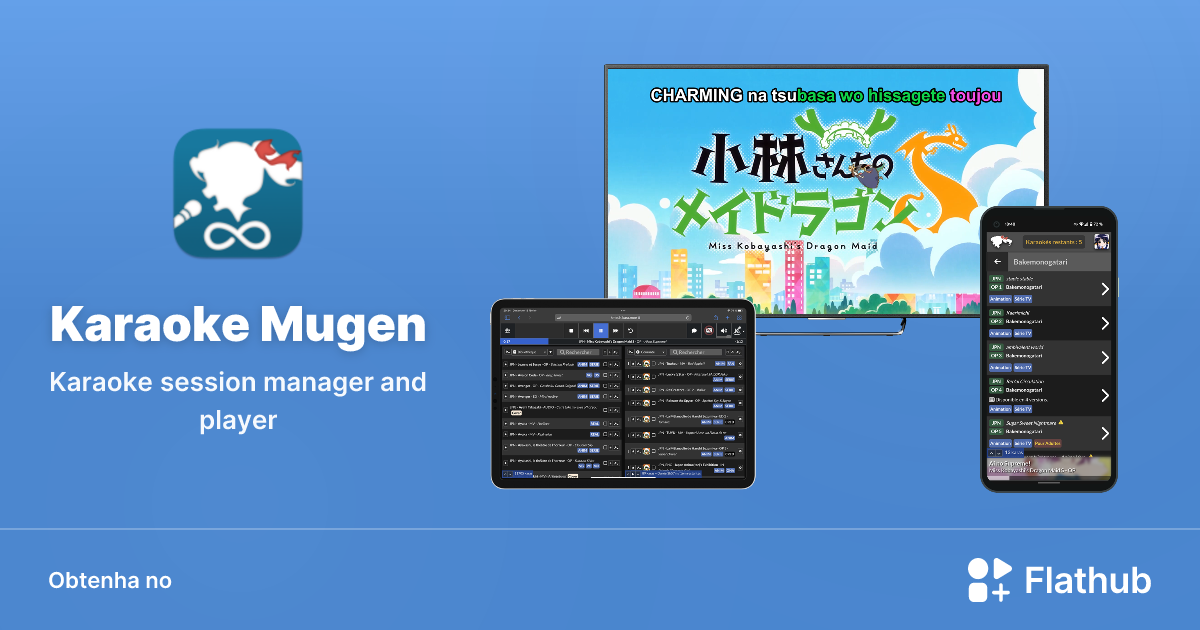 Instalar Karaoke Mugen no Linux | Flathub