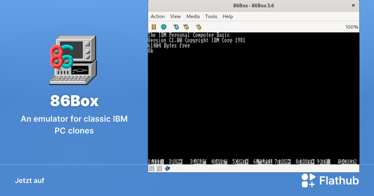 86Box auf Linux installieren | Flathub