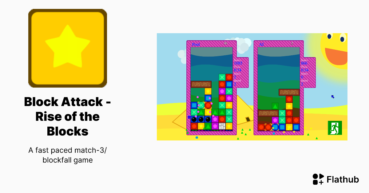 Install Block Attack - Rise of the Blocks on Linux | Flathub
