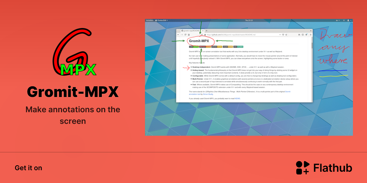 Install Gromit-MPX on Linux | Flathub