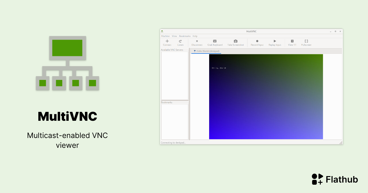 Install MultiVNC on Linux | Flathub