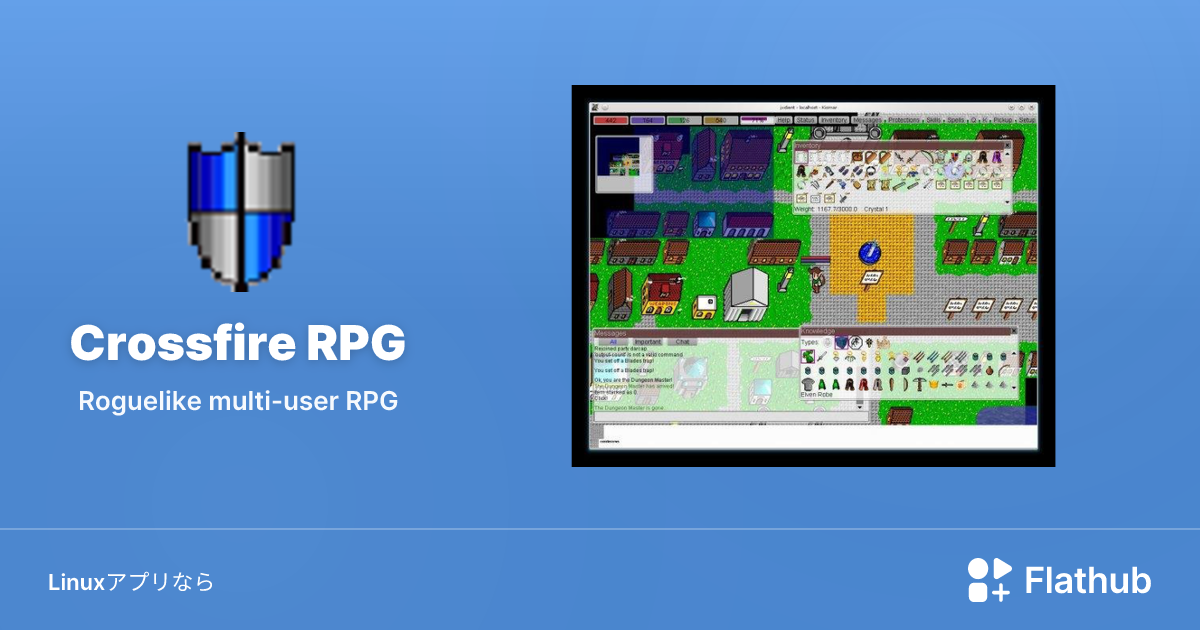 Crossfire RPGをLinuxにインストール | Flathub