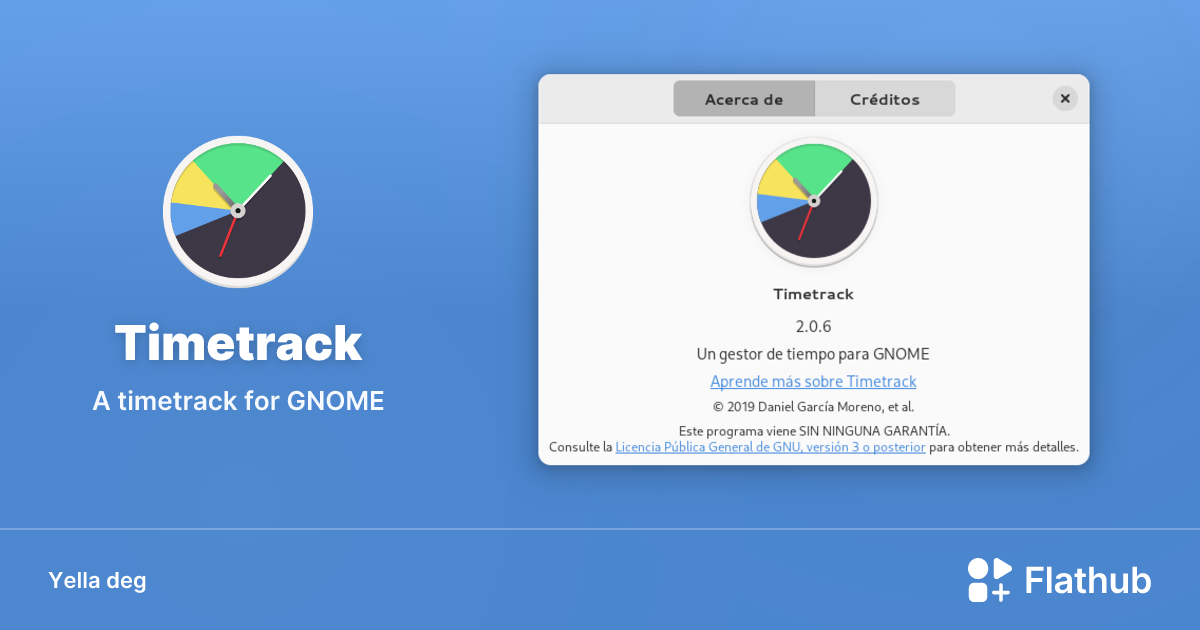 Asebded n Timetrack ɣef Linux | Flathub