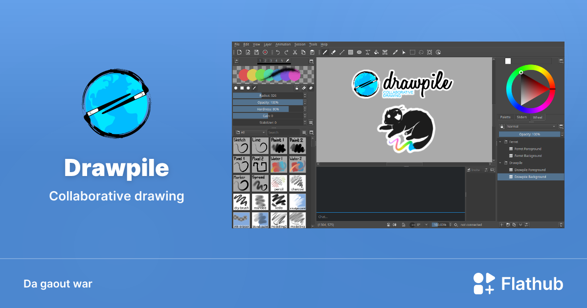 Install Drawpile on Linux | Flathub