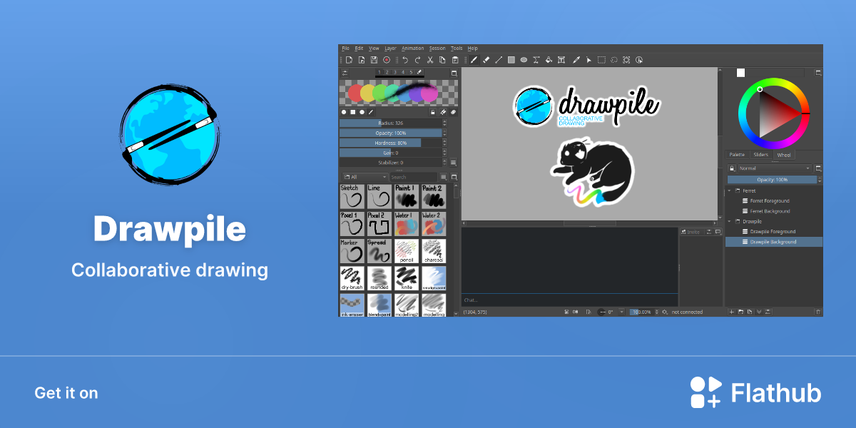 Install Drawpile on Linux | Flathub