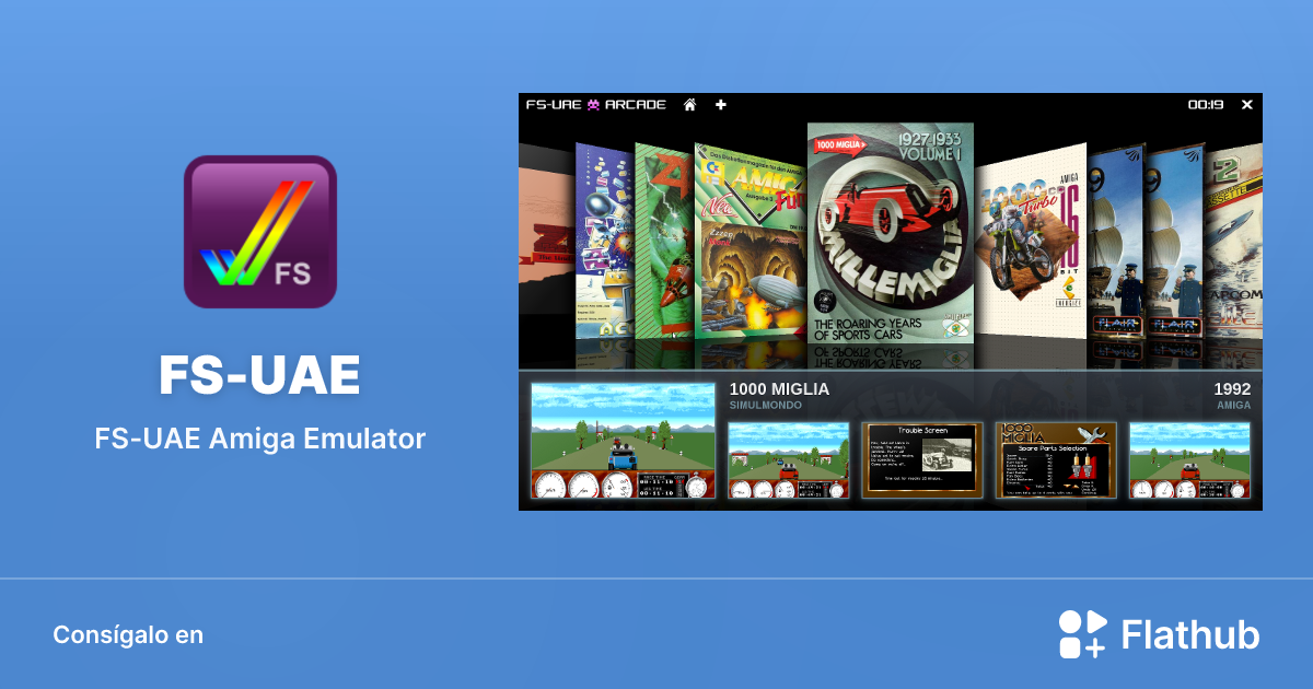 Instalar FS-UAE en Linux | Flathub