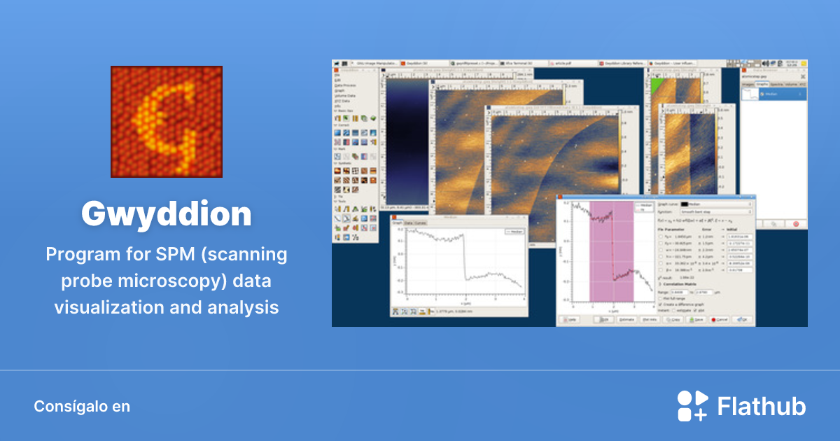 Instalar Gwyddion en Linux | Flathub